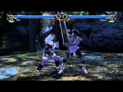 Soul Calibur 5 Edit - Kita(Original Character) vs Zankuro(Original Character