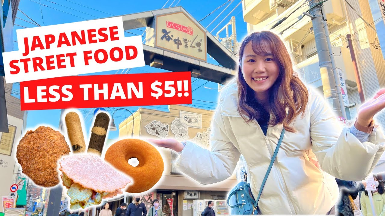 ALL LESS THAN $5 !! The Best Japanese STREET FOOD Alley in Tokyo ...
