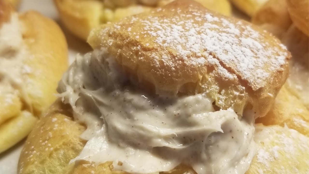 How to Make Pâte à Choux Pastry Dough + Cream Puffs - YouTube