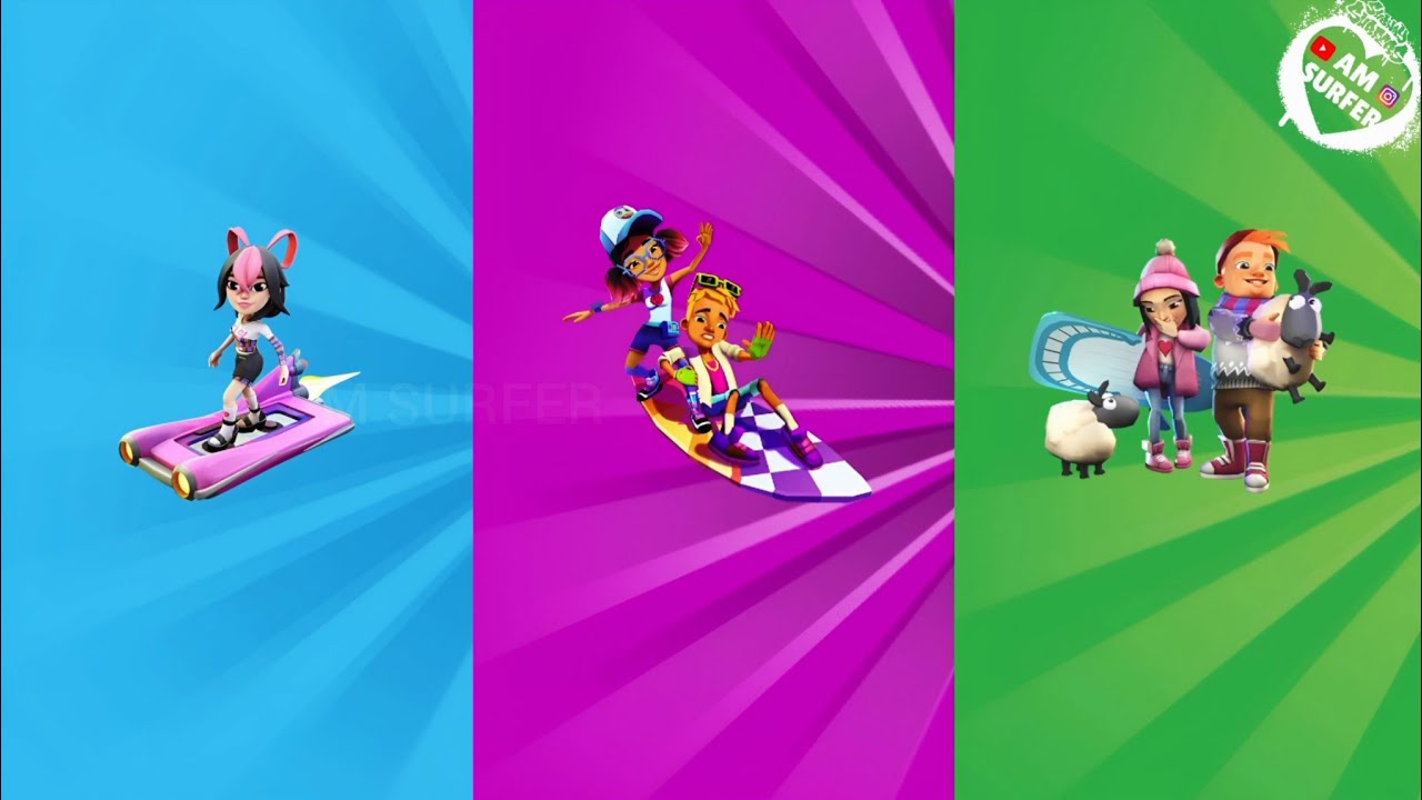 Subway Surfers : 3 Different Challenges in 3 Different World Tours of ...