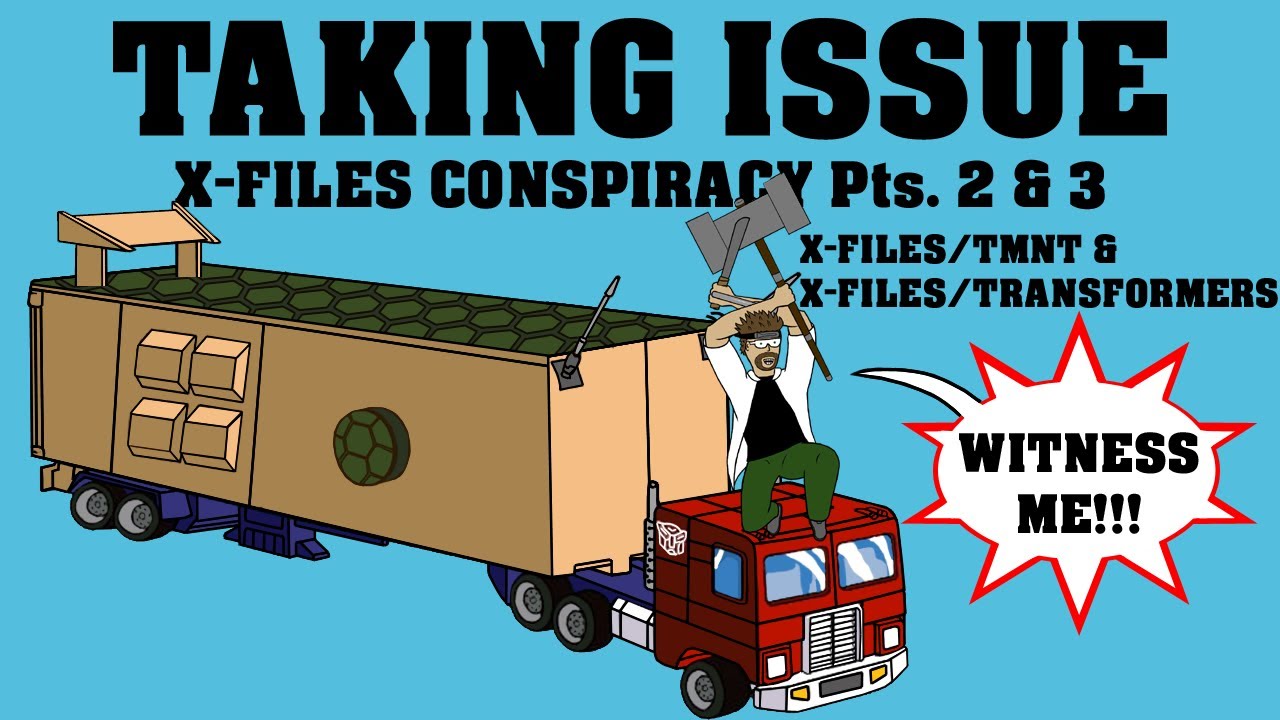 Taking Issue with X-FILES/TMNT & X-FILES/TRANSFORMERS (actual episode ...