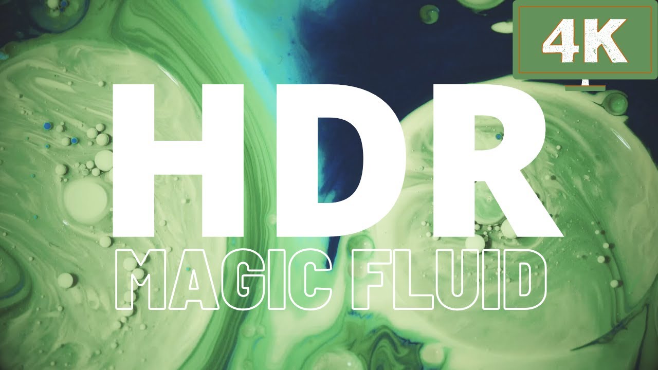 4K MAGIC FLUIDS HDR || 4K MACRO COLOR || SATISFYING VISUALS || FLUID ...