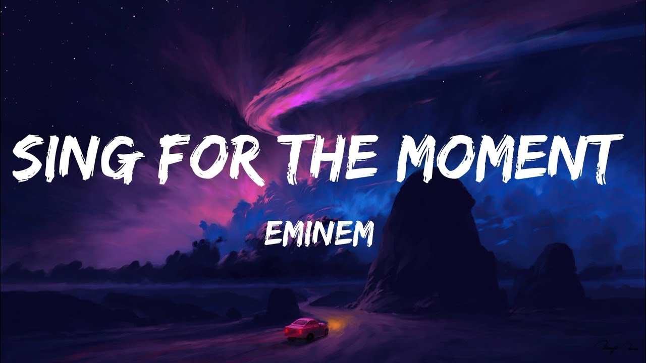 Eminem - Sing For The Moment (Lyrics) - YouTube