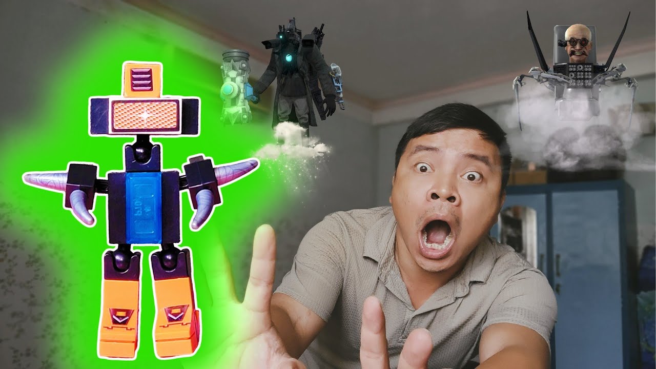 Assembling lego Projector Man Titan - Lego beautiful | Thắng Official ...