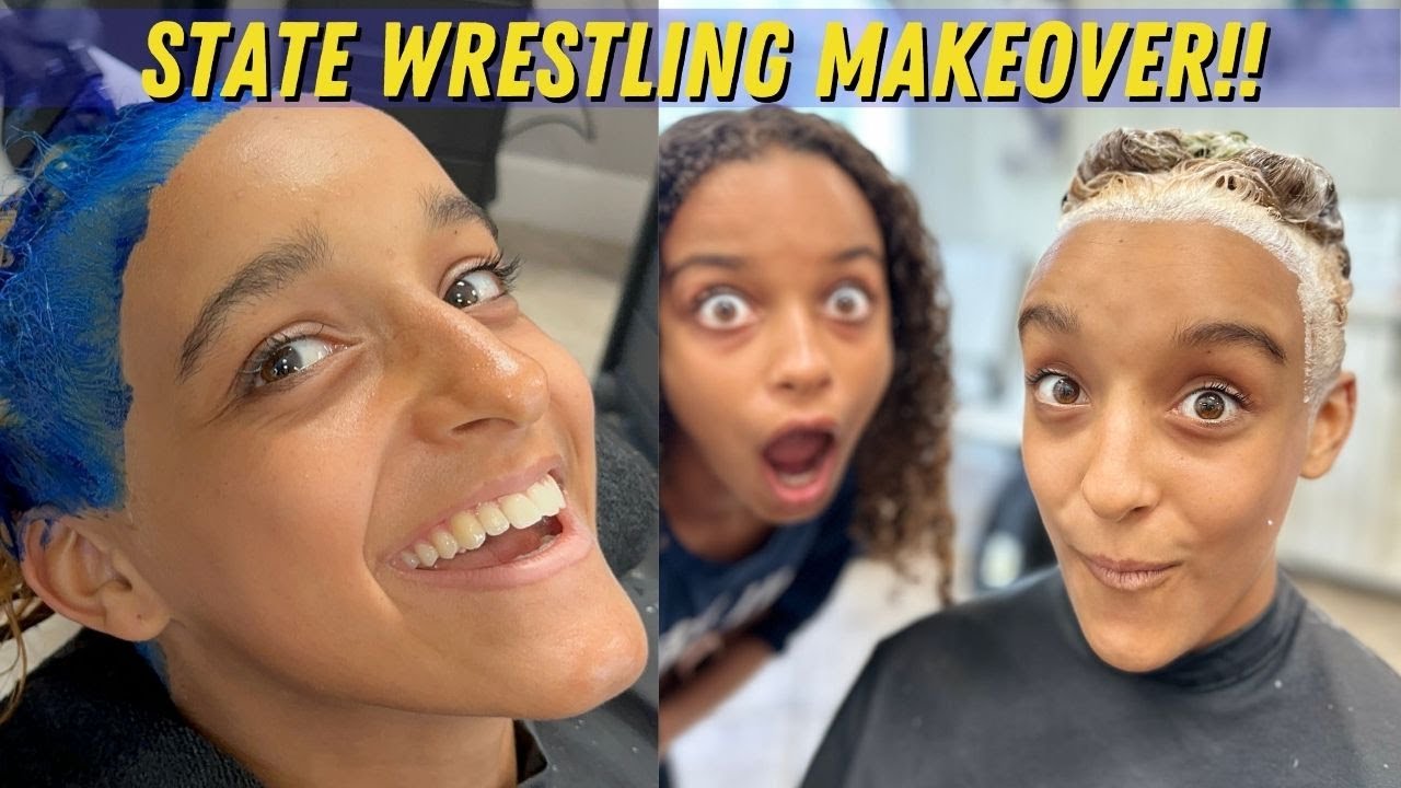SHOCKING HAIR Transformation for the STATE CHAMPIONSHIP! - YouTube