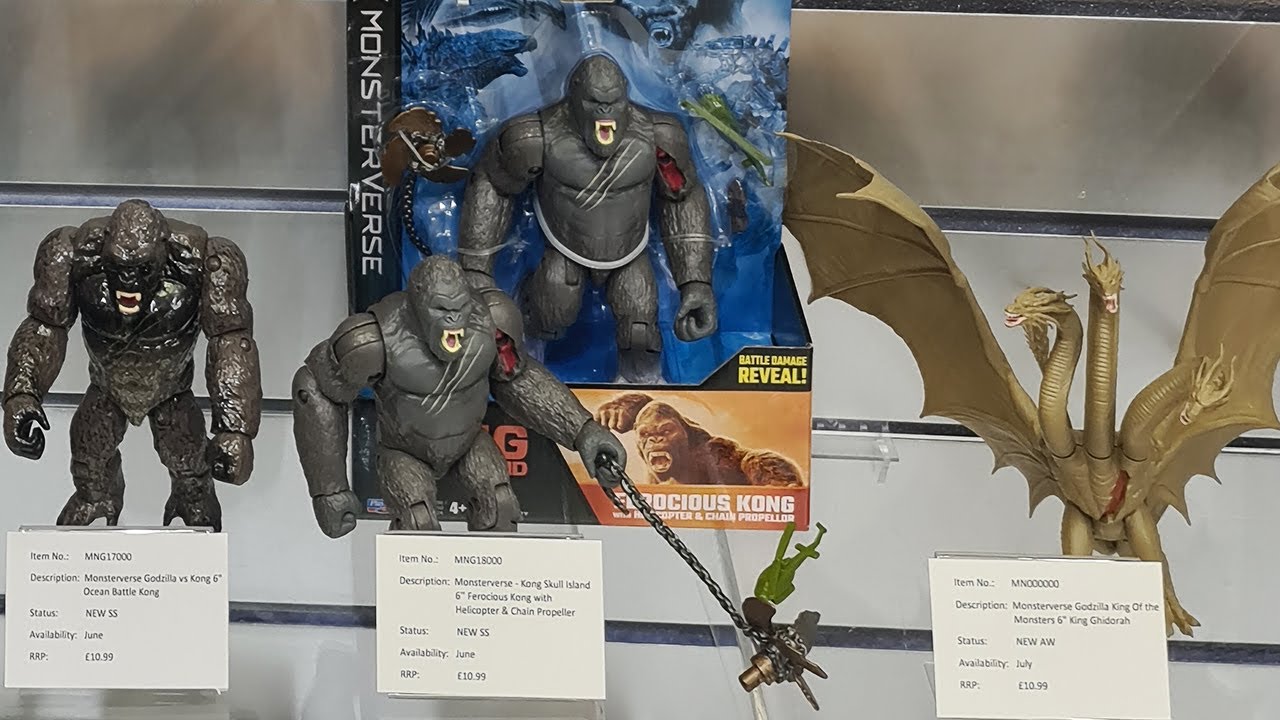 Exclusive Sharp Photos of the New Godzilla Toys by Playmates! We Zoom ...