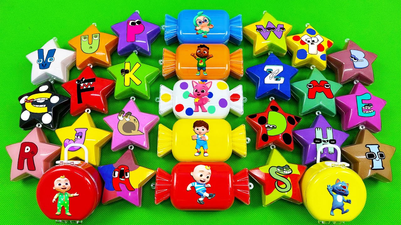 Alphabet Lore A to Z – Looking Candies Cocomelon with Star SLIME ...
