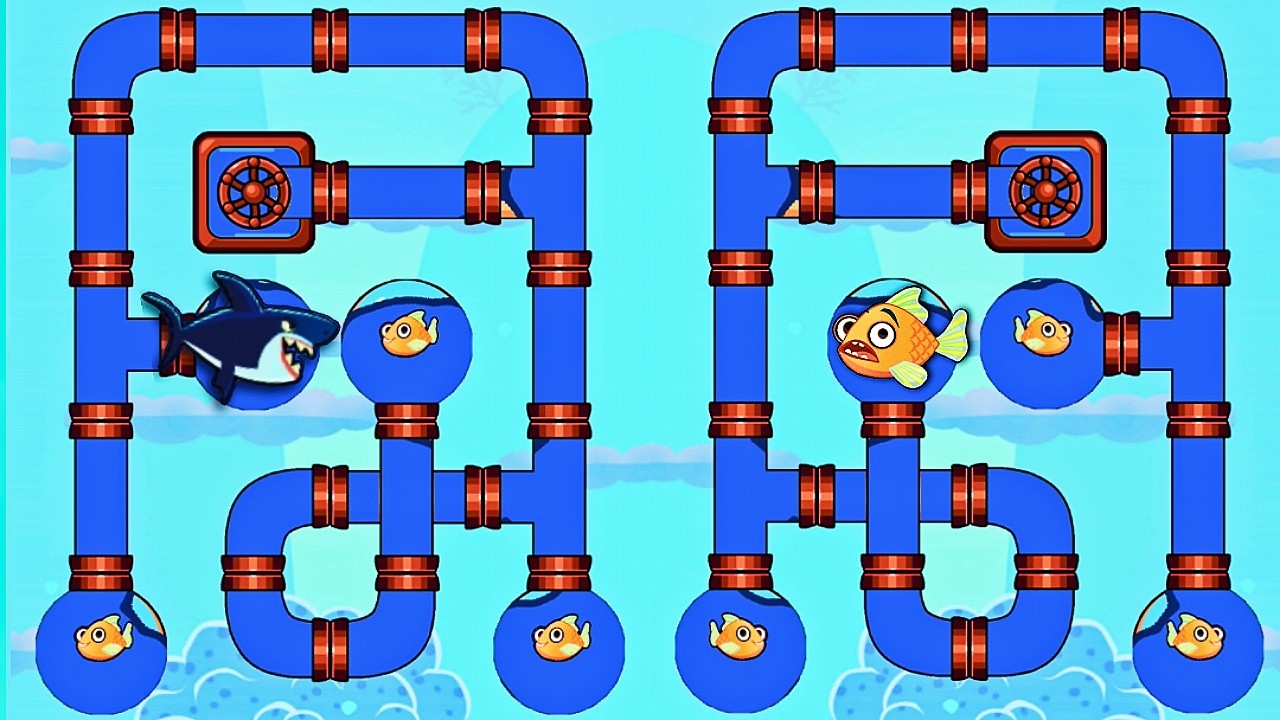Save The Fish Game Fishdom Pull The Pin Level 5260+ Gameplay ...