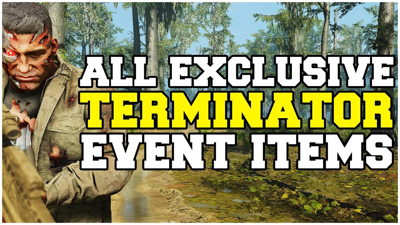 Ghost Recon Breakpoint: All TERMINATOR LIVE EVENT Exclusive Items ...