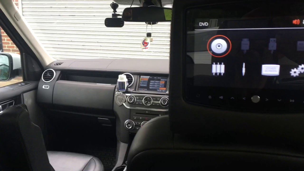 Land Rover Discovery 4 Rear Screen Upgrades - YouTube