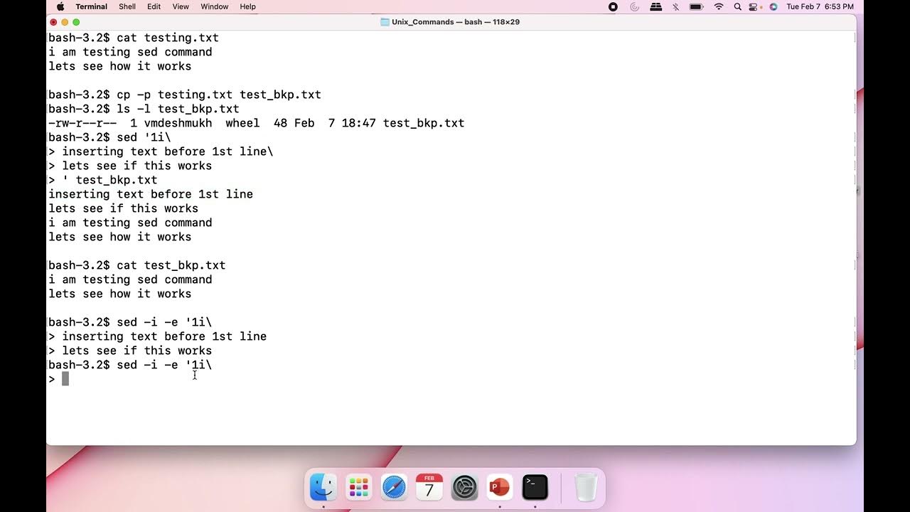 How To Perform Insert Append And Delete With Sed Command In Unix Unix Linux Unixcommands