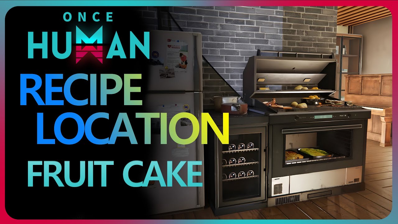 Once Human - Fruit Cake Recipe - Way of Winter #oncehuman - YouTube