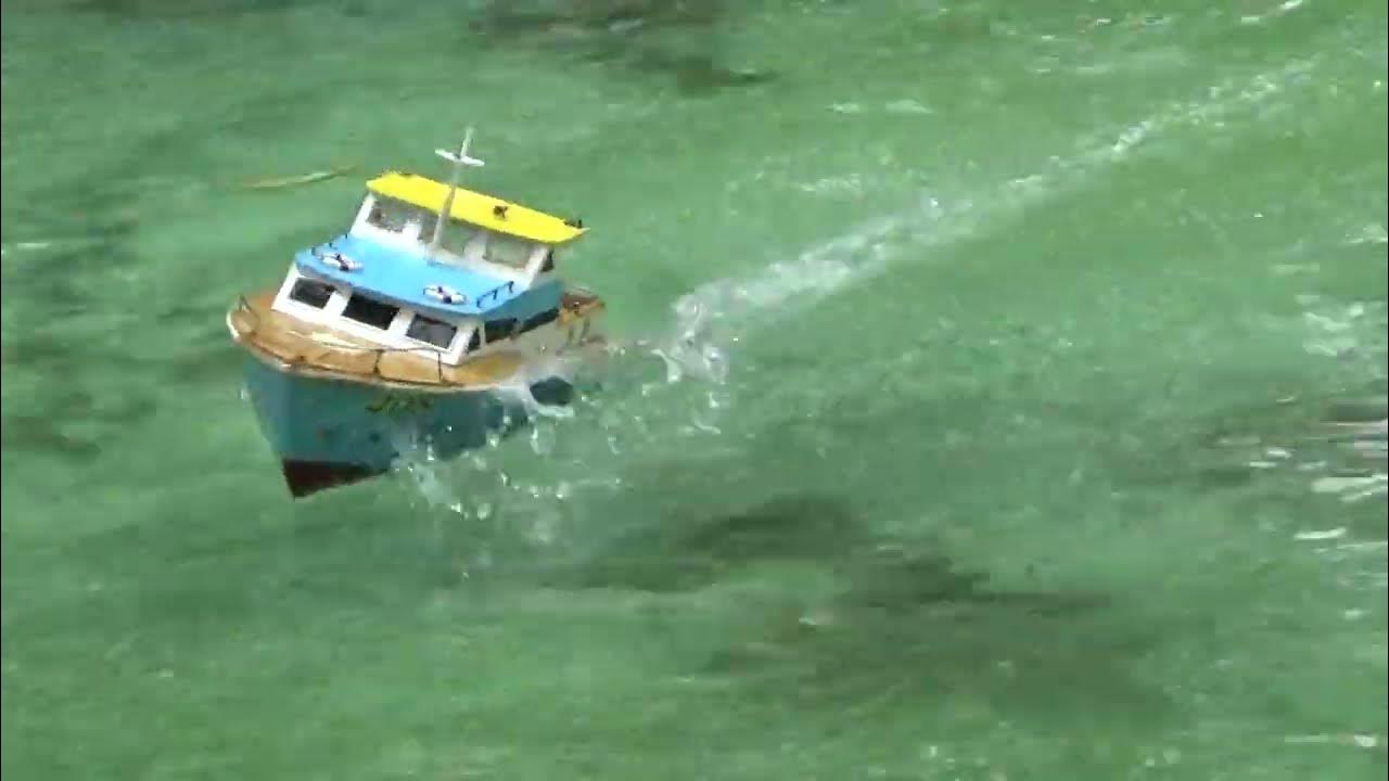 RC Cabin cruise boat KNK STYLE 28 5 2022 - YouTube