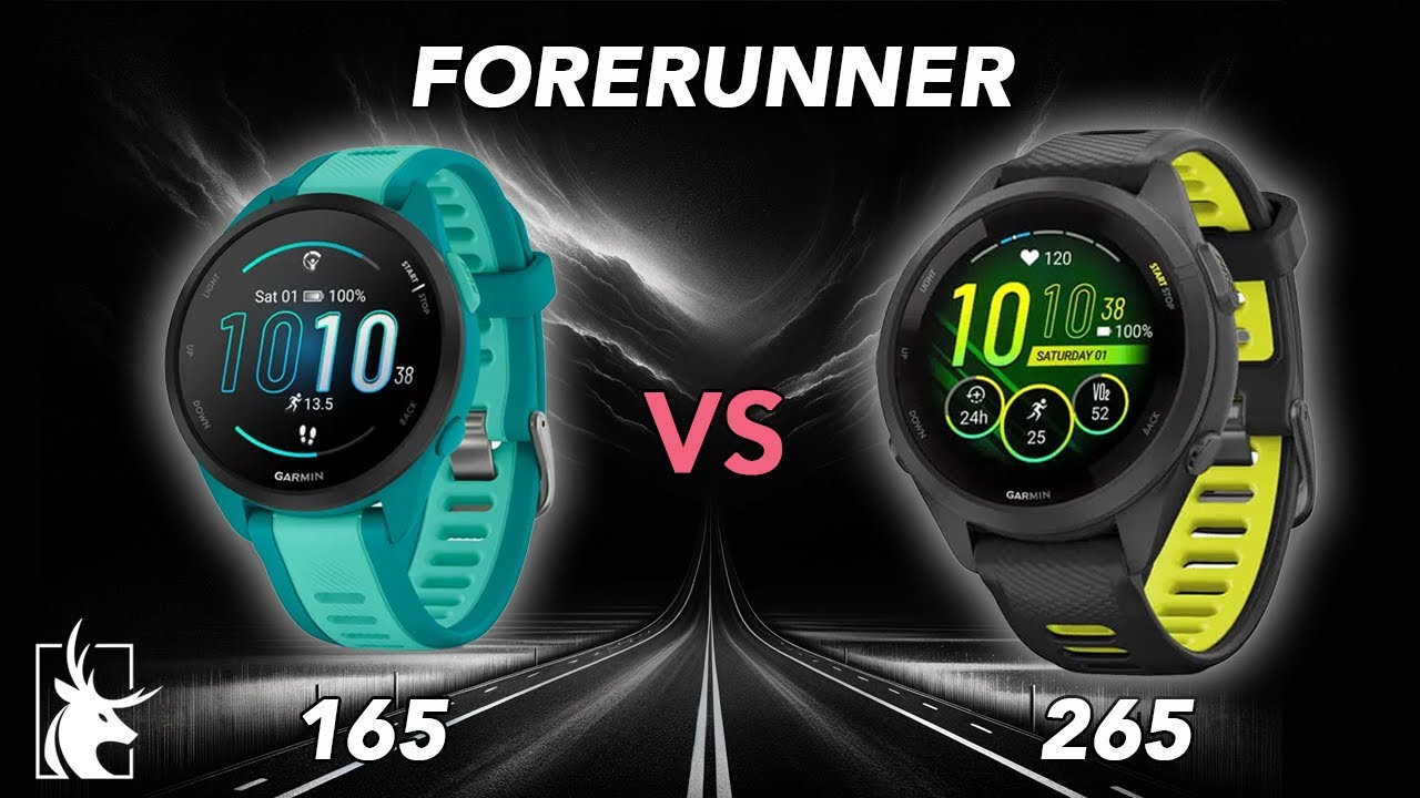 GARMIN Forerunner 165 vs 265 | Exactly what is the difference in 3 ...