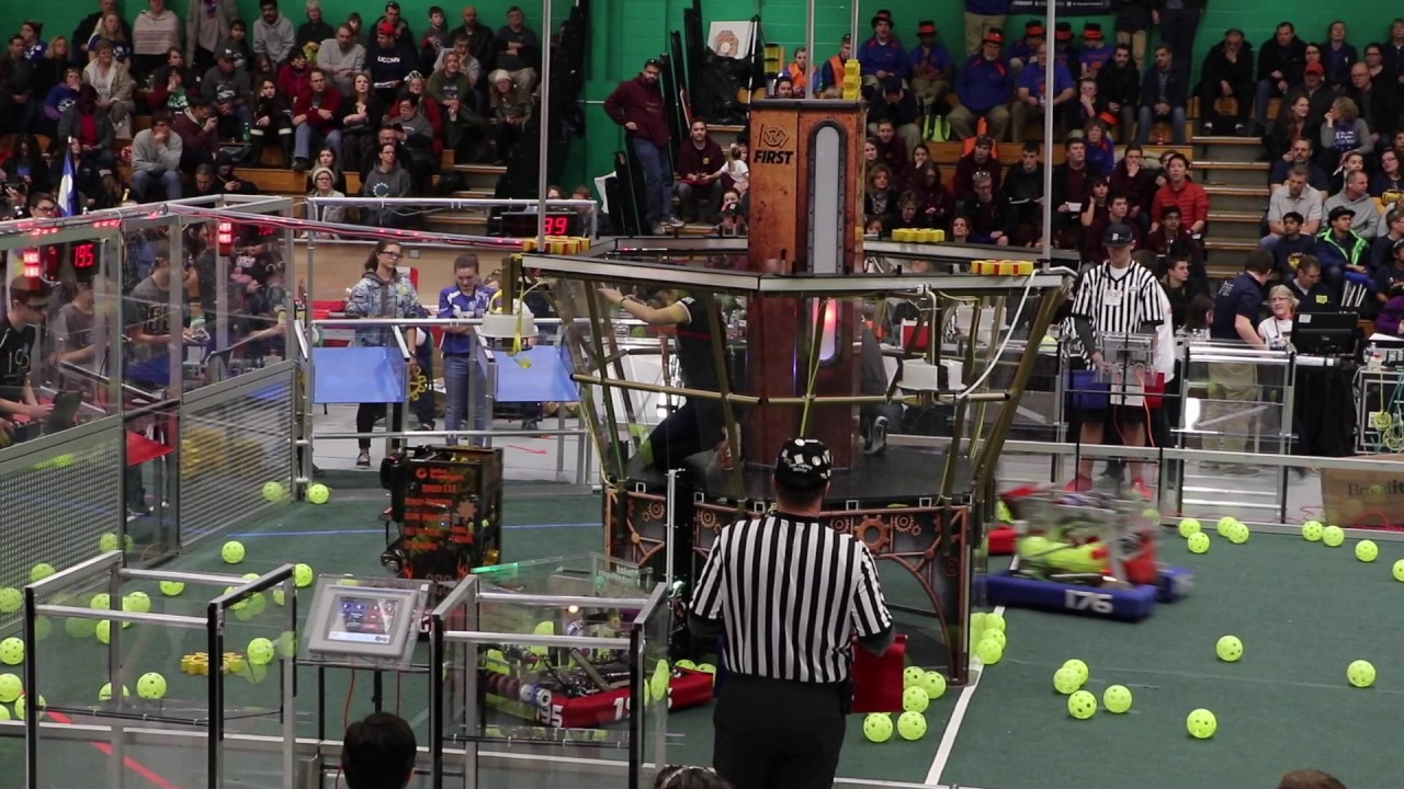 2017 FIRST Robotics Teams 195, 558, 228 win Waterbury Quarterfinal 1st ...