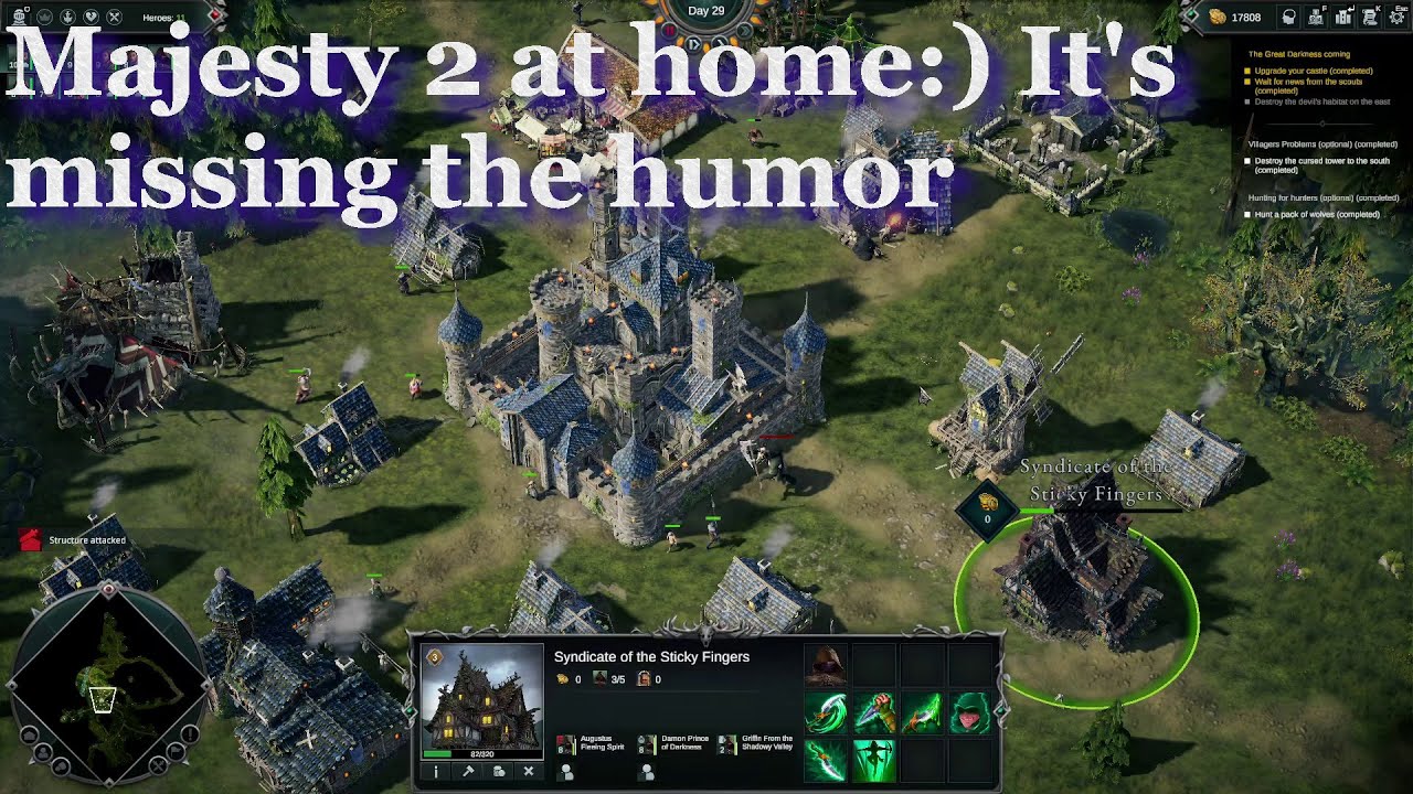 Crown of Greed gameplay - Steam PlayTest - Majesty 2 clone - Fantasy ...