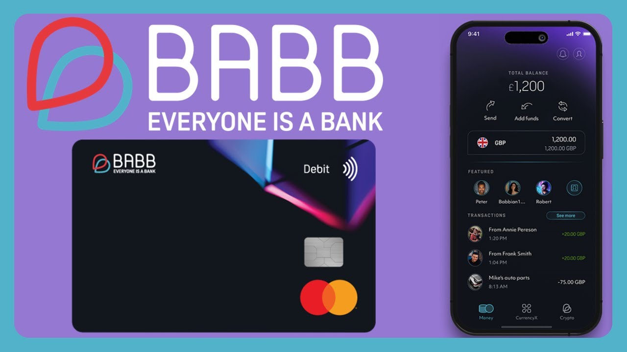 英国电子钱包Babb：拥有个人英镑账户，支持USDT入金，转账英镑秒到账！支持中国大陆护照注册，无需地址证明！#207 - YouTube