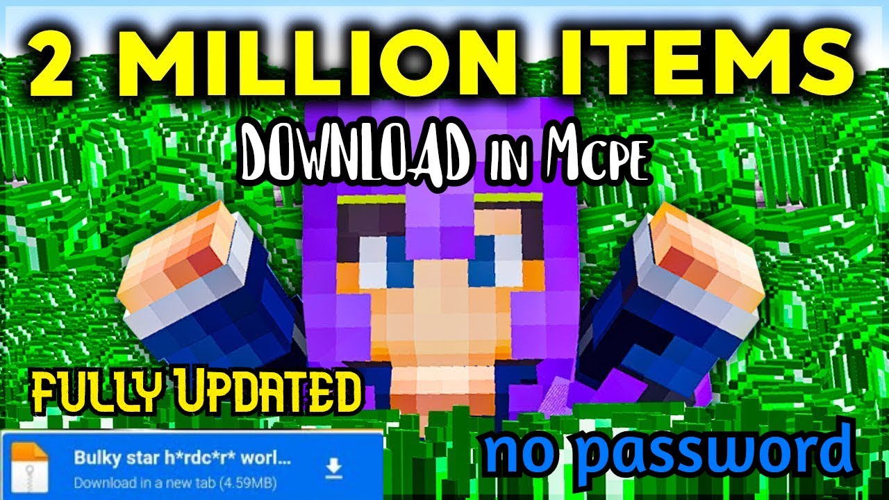 Minecraft Bulky Start Word Download With FARM GIVES 2,211,840 ITEMS ...