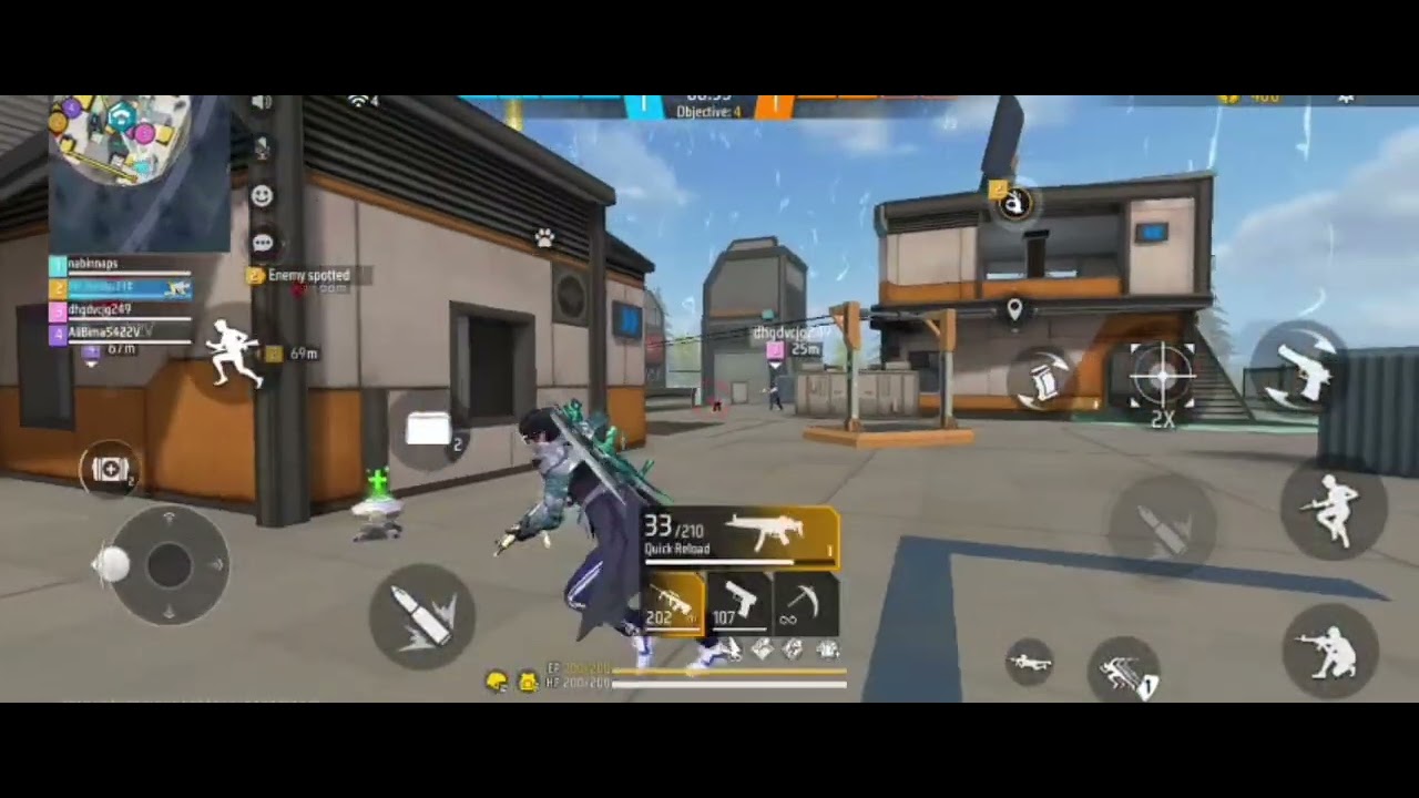 Intense 4v4 Clash Squad Battle | Ultimate Team Coordination | Free Fire ...