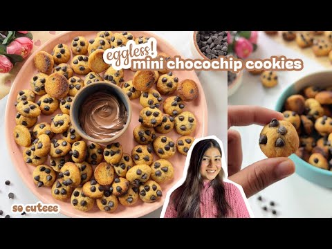 EGGLESS mini chocochip cookies