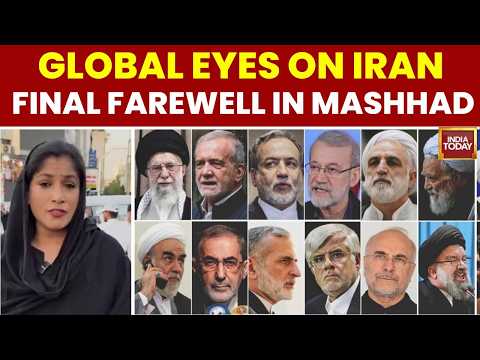 Iran News: Millions Gather In Tehran For Funeral of Late Supreme Leader Ayatollah Ali Khamenei