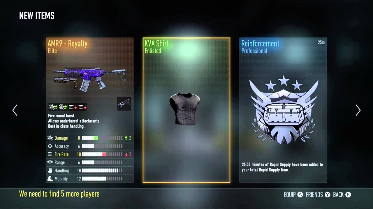 Call of Duty®: Advanced Warfare supply drop opening - YouTube