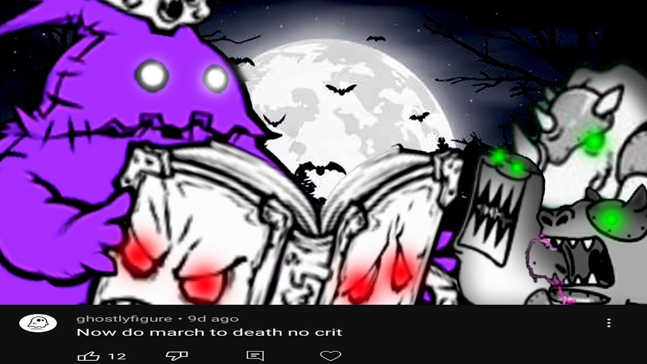 March to Death No Crits Done!! | The Battle Cats - YouTube