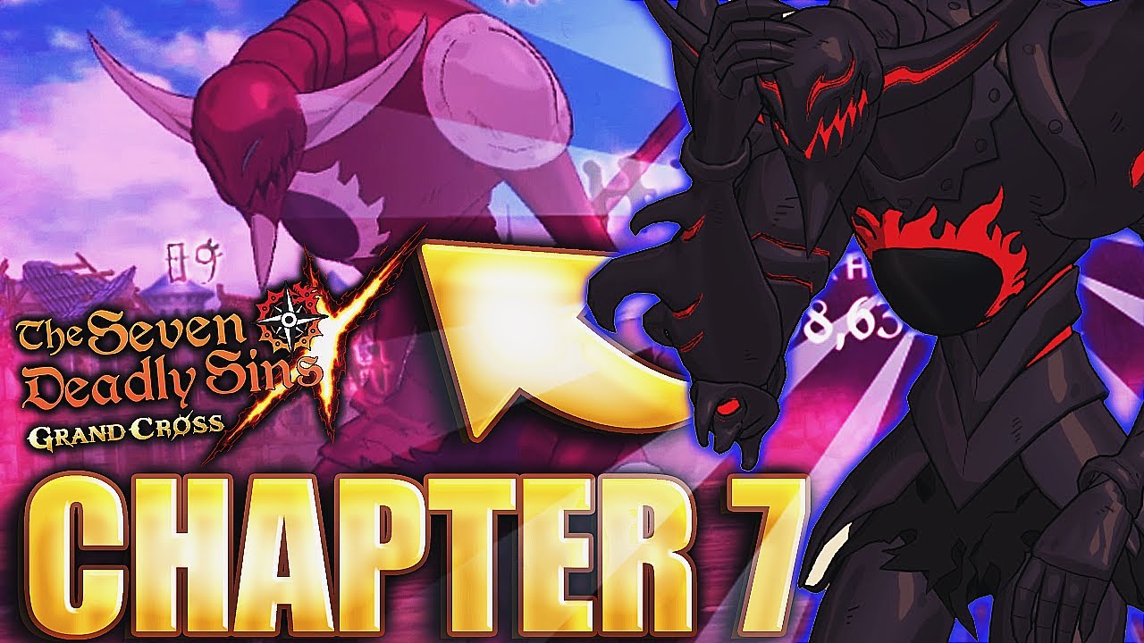 A CHALLENGE?! NEW GALLAND BOSS FIGHT CHAPTER 7 ALL FIGHTS! | Seven ...