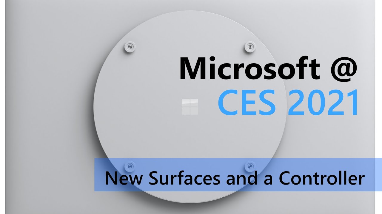 Microsoft @ CES 2021 [Kind of] - YouTube