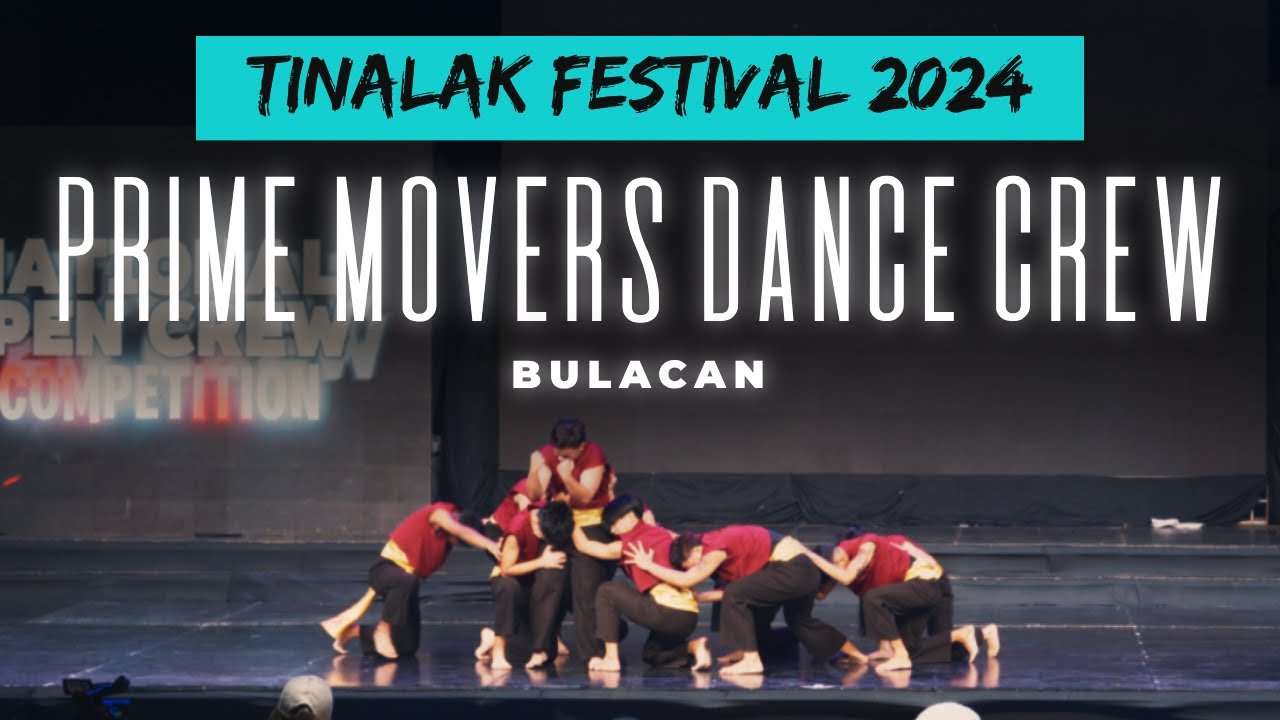 Tinalak Festival 2024 - Prime Movers Dance Crew - YouTube