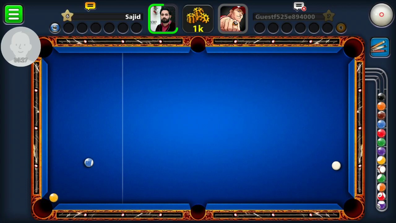 8 Ball Pool Online Match Between A King Of 8 Ball Pool and A Guest Live ...
