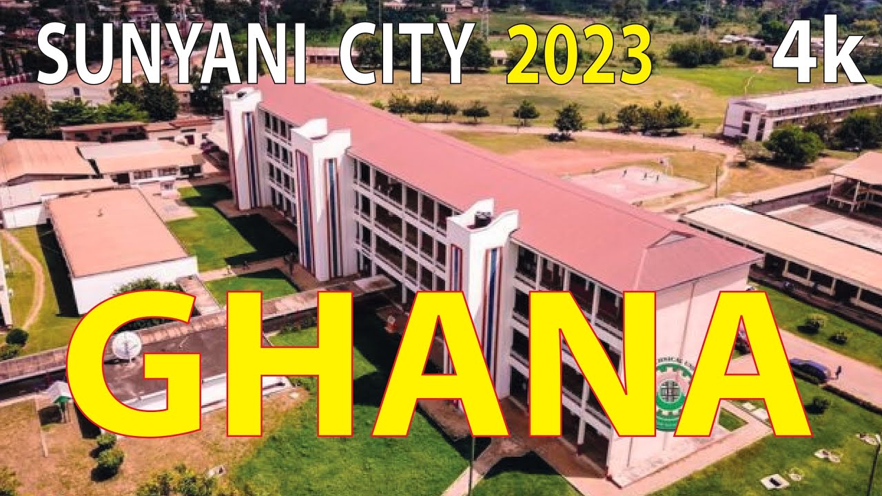 Sunyani City , GHANA 4K By Drone 2023 - YouTube