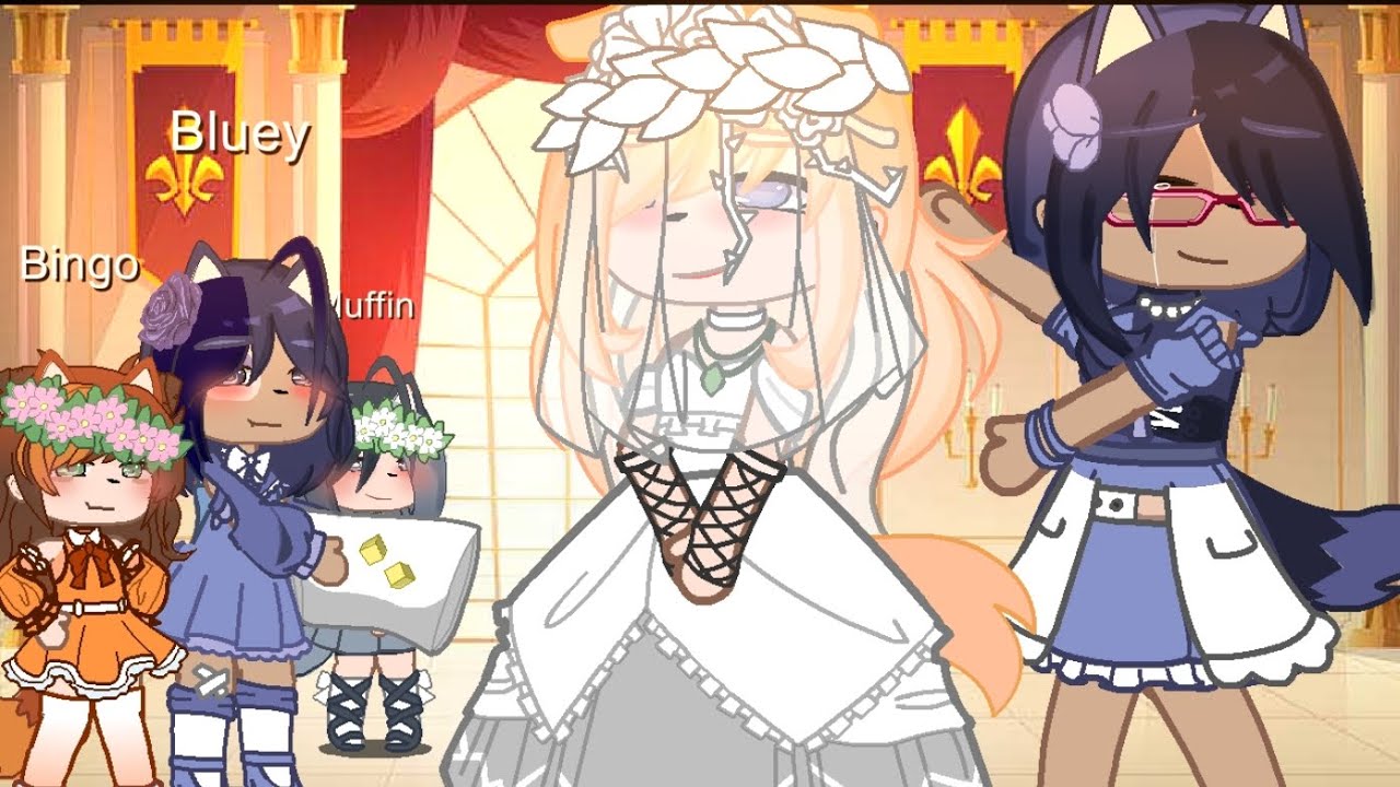 🌸 Radly and frisky wedding // Bluey // Gacha club 🌸 - YouTube
