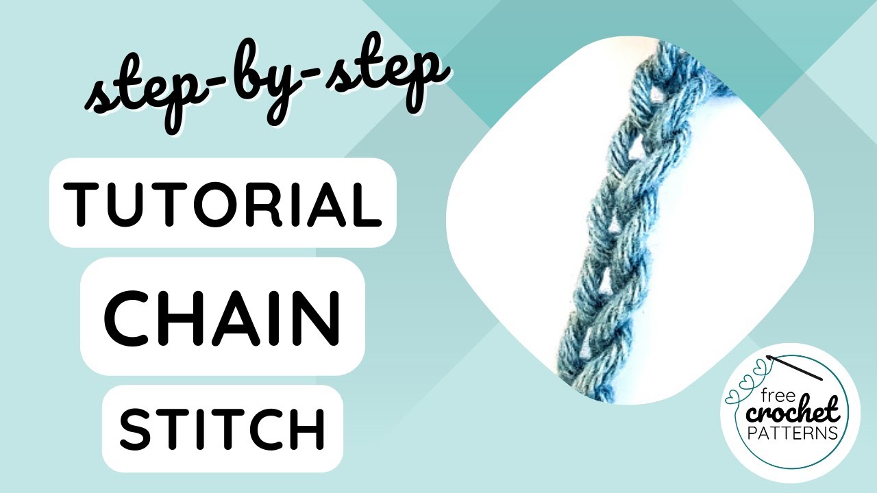 How to crochet the chain stitch - YouTube
