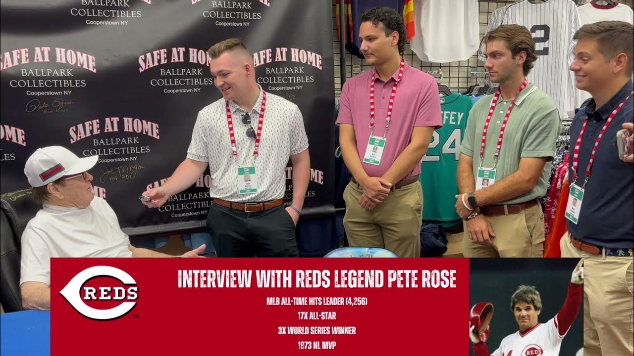 Pete Rose Interview | Cooperstown 2024 - YouTube