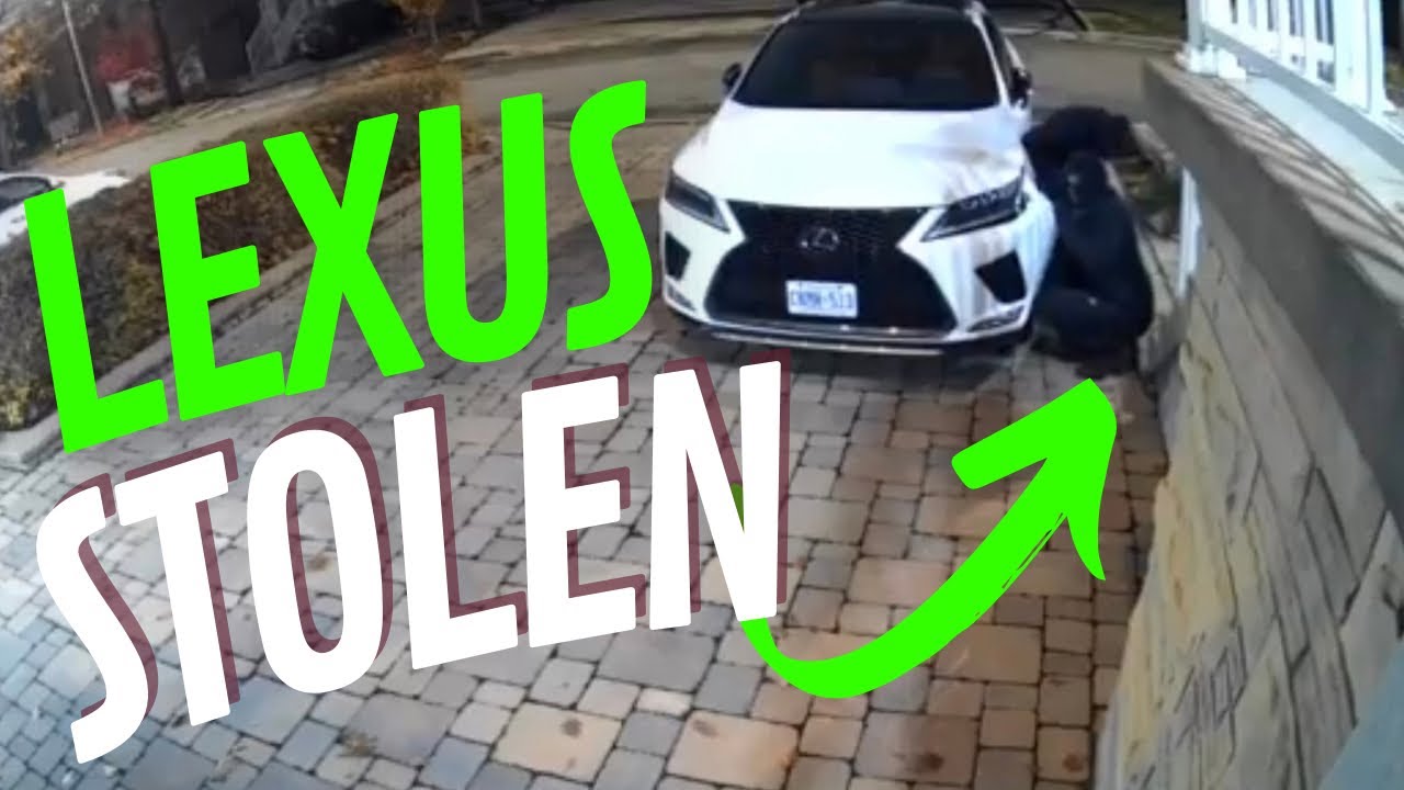 Lexus Stolen Off Driveway at 4AM in Vaughan, ON - YouTube