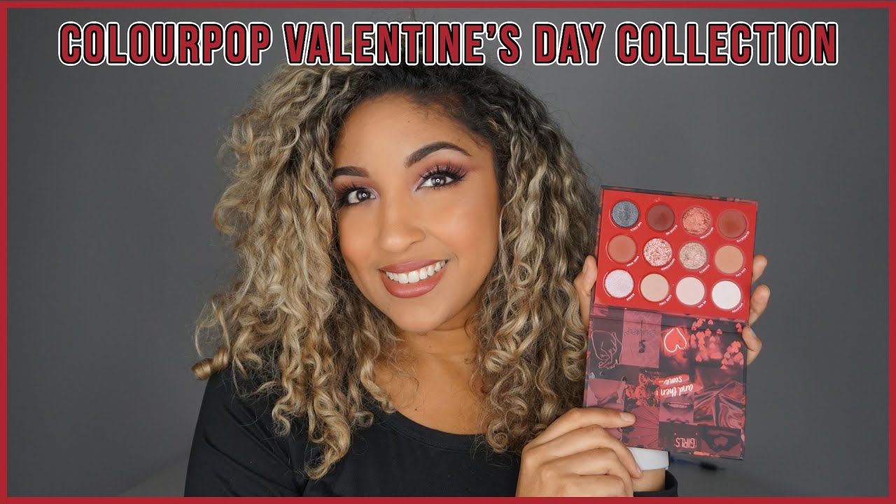 Colourpop Valentine's Day Collection | Review/Tutorial - YouTube