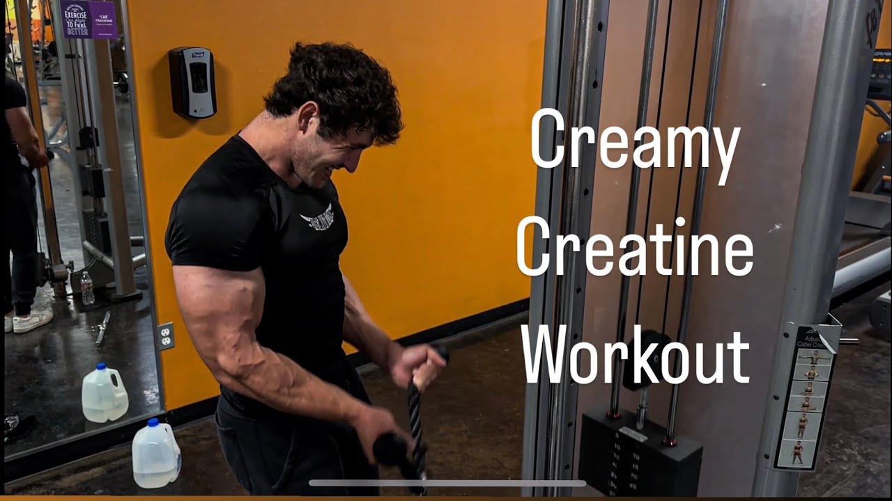 Creamy Creatine Workout - YouTube