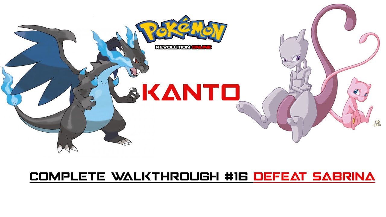[NBK] Kanto Pro walkthrough #16 defeat Sabrina - YouTube