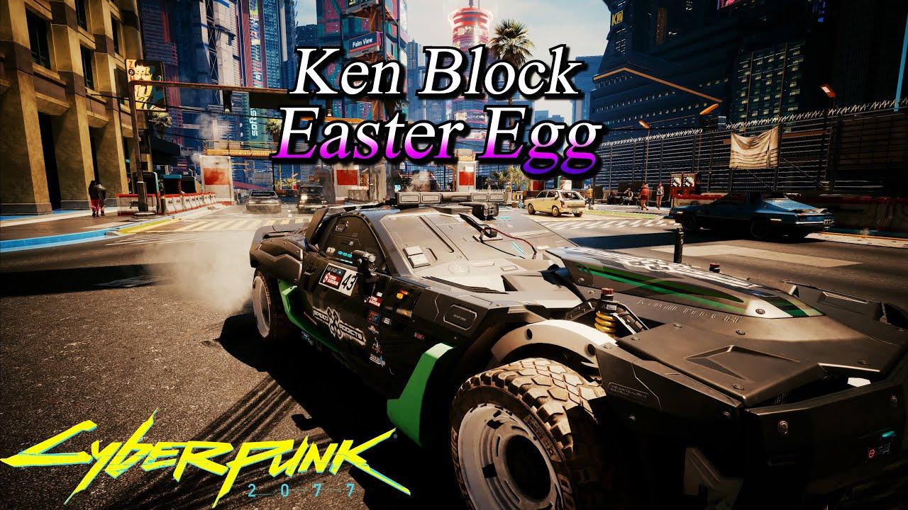 Ken Block Car & Tribute Added In Cyberpunk 2.0 - YouTube
