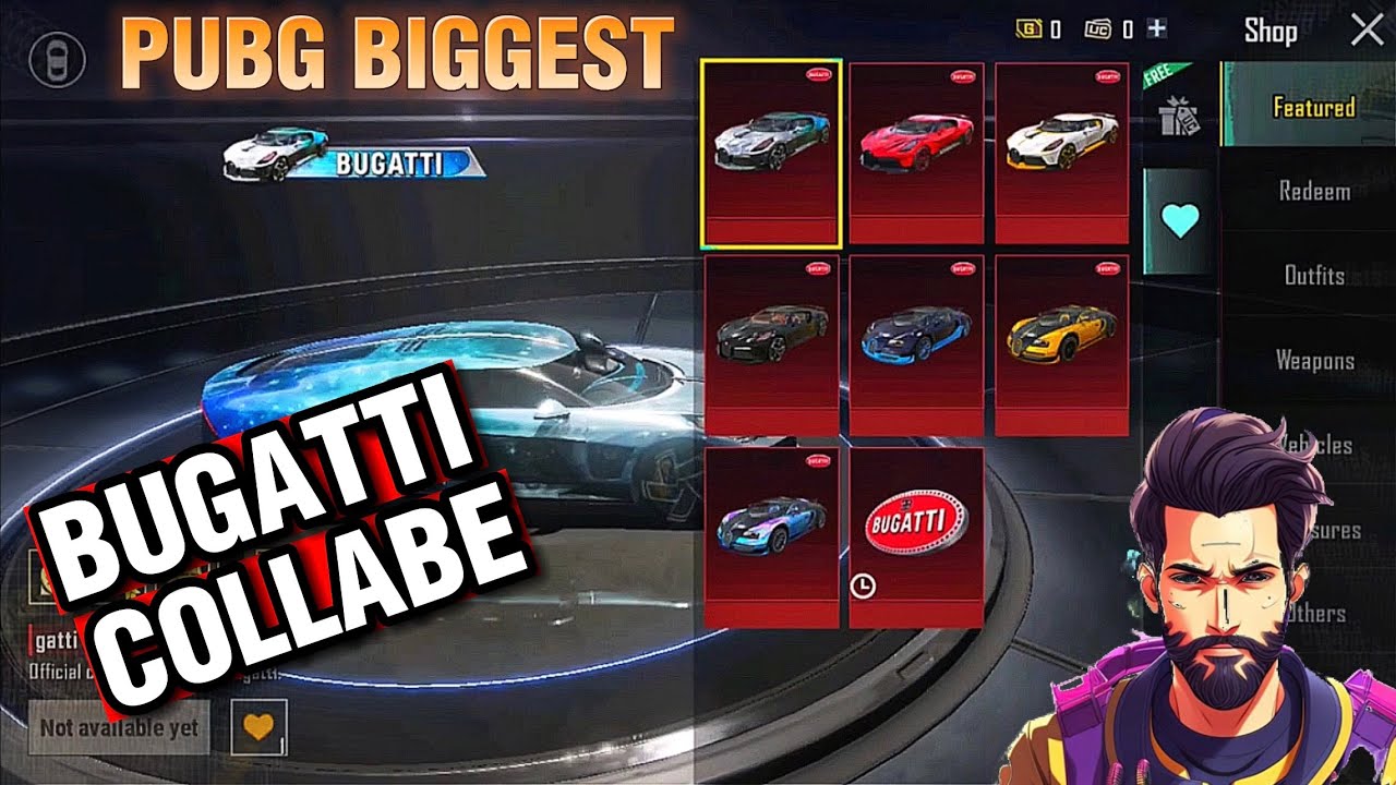 PUBG MOBILE ONE OF THE BEST UPCOMING COLLABORATION WITH SUPER CAR ...