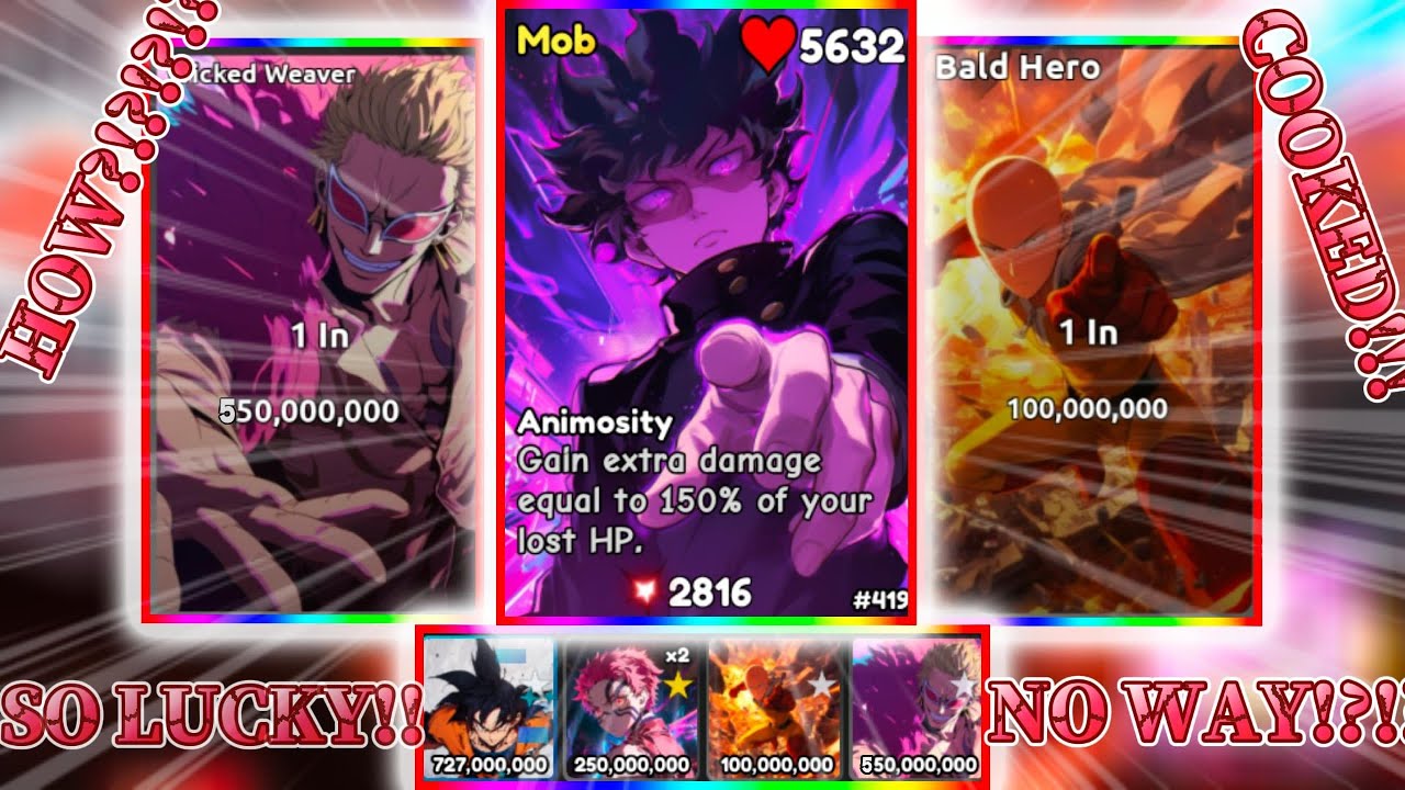 1 TRILLION??? LUCKIEST PULLS IN THE GAME?!?!? | Anime Card Battle - YouTube