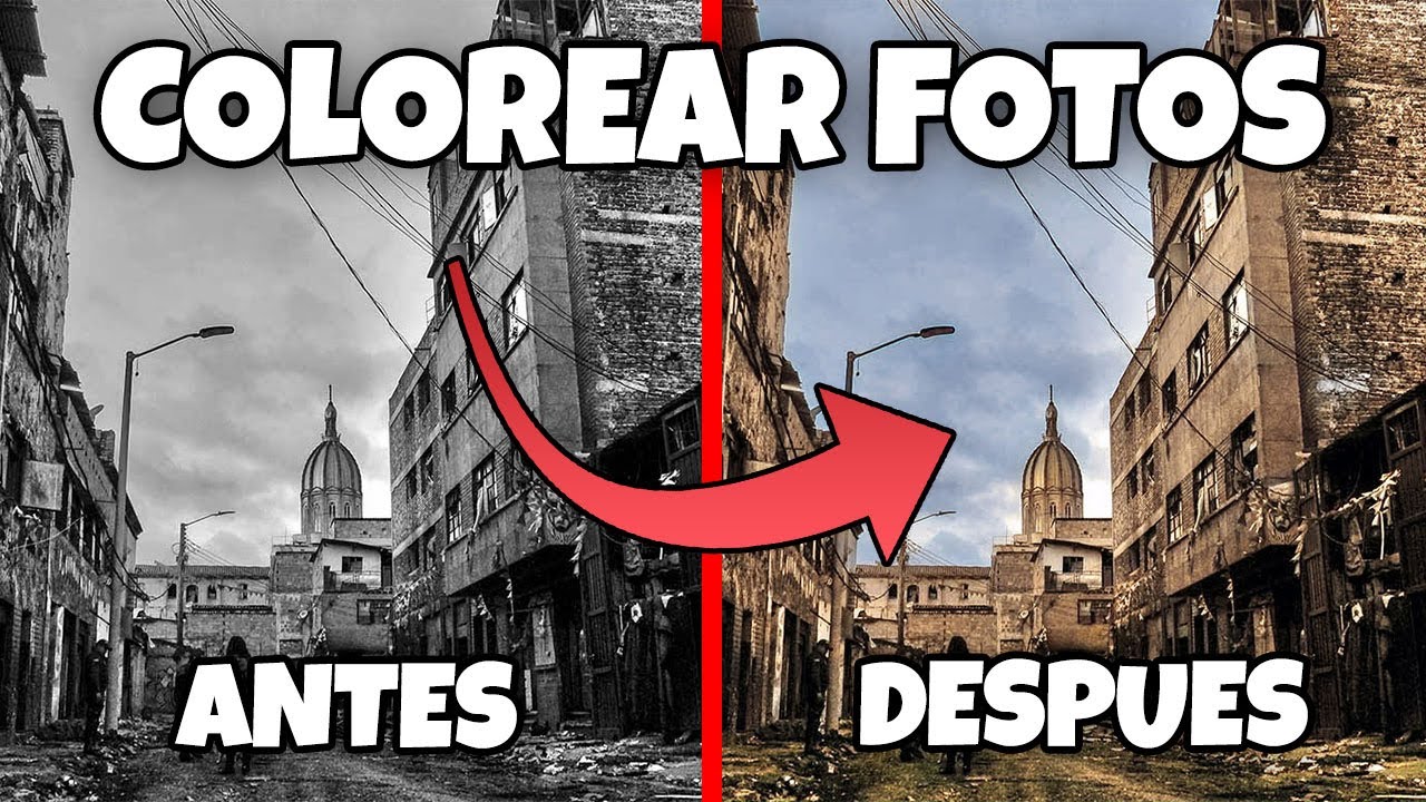 COMO COLOREAR FOTOS EN BLANCO Y NEGRO ONLINE GRATIS SIN PROGRAMAS FACIL ...