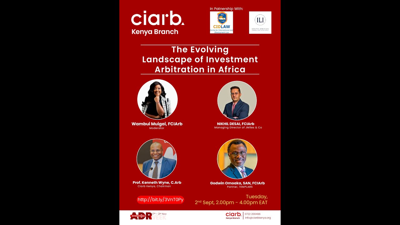 The Evolving Landscape of Investment Arbitration in Africa - YouTube