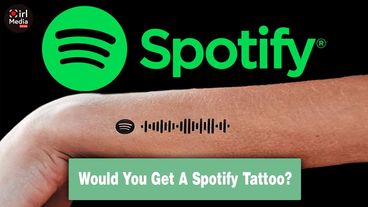 Would You Get A Spotify Tattoo? - YouTube