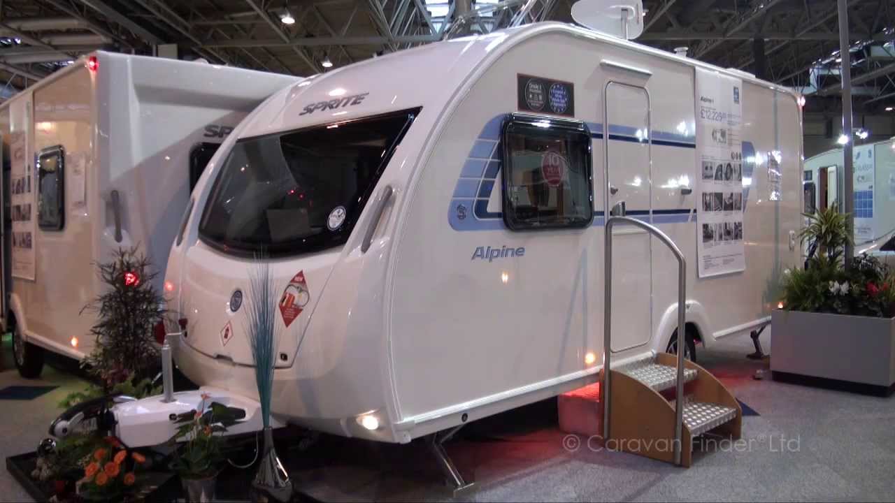 Sprite Alpine 4 2012 4 Berth Caravan - YouTube