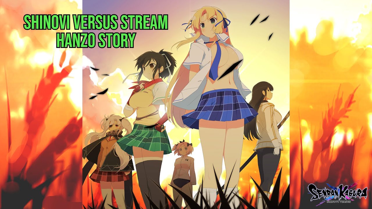 Senran Kagura Shinovi Versus - Hanzo Academy Story - YouTube