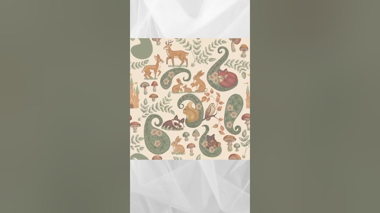 Timelapse of Pattern Design in Procreate - YouTube