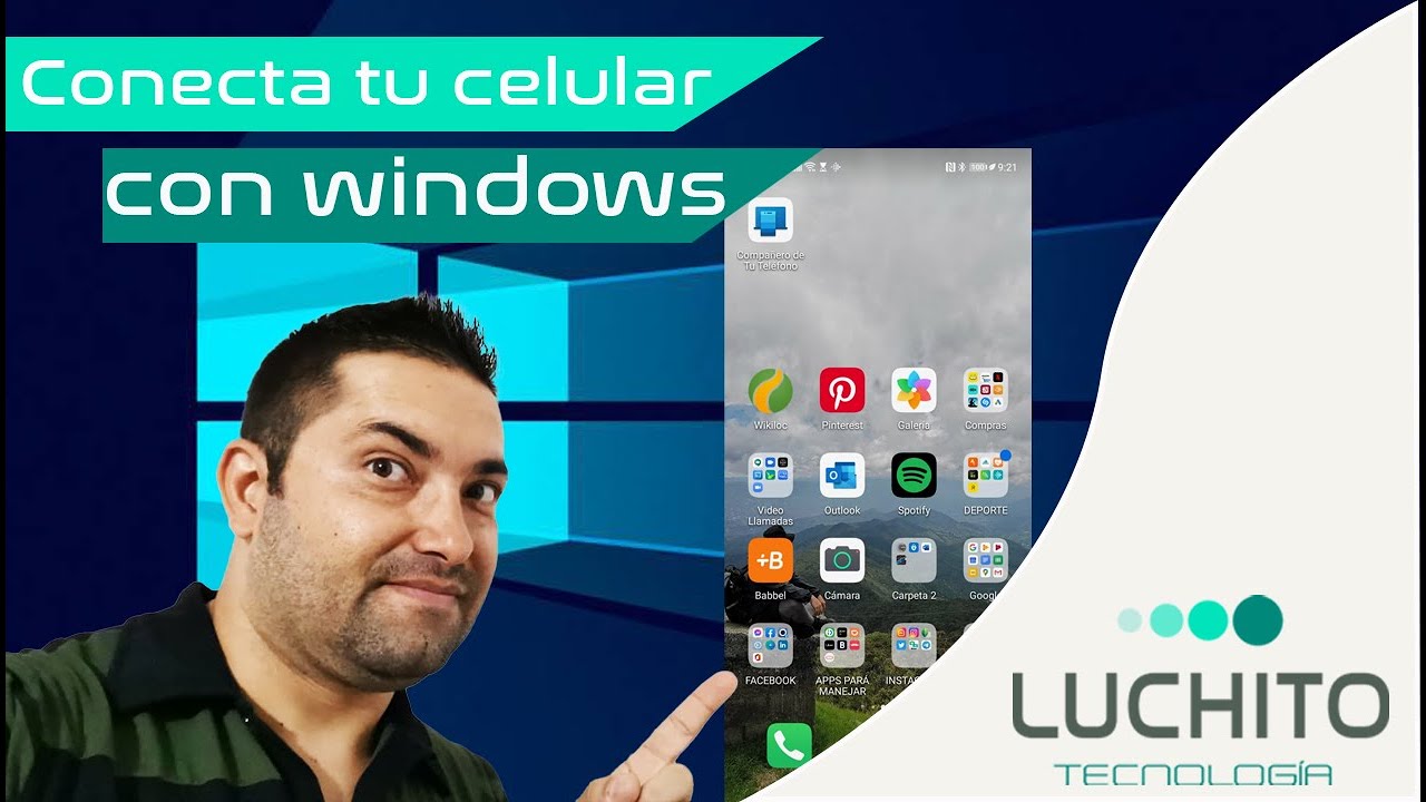 👀Cómo conectar y configurar mi📲CELULAR con 💻WINDOWS 10💻 - YouTube