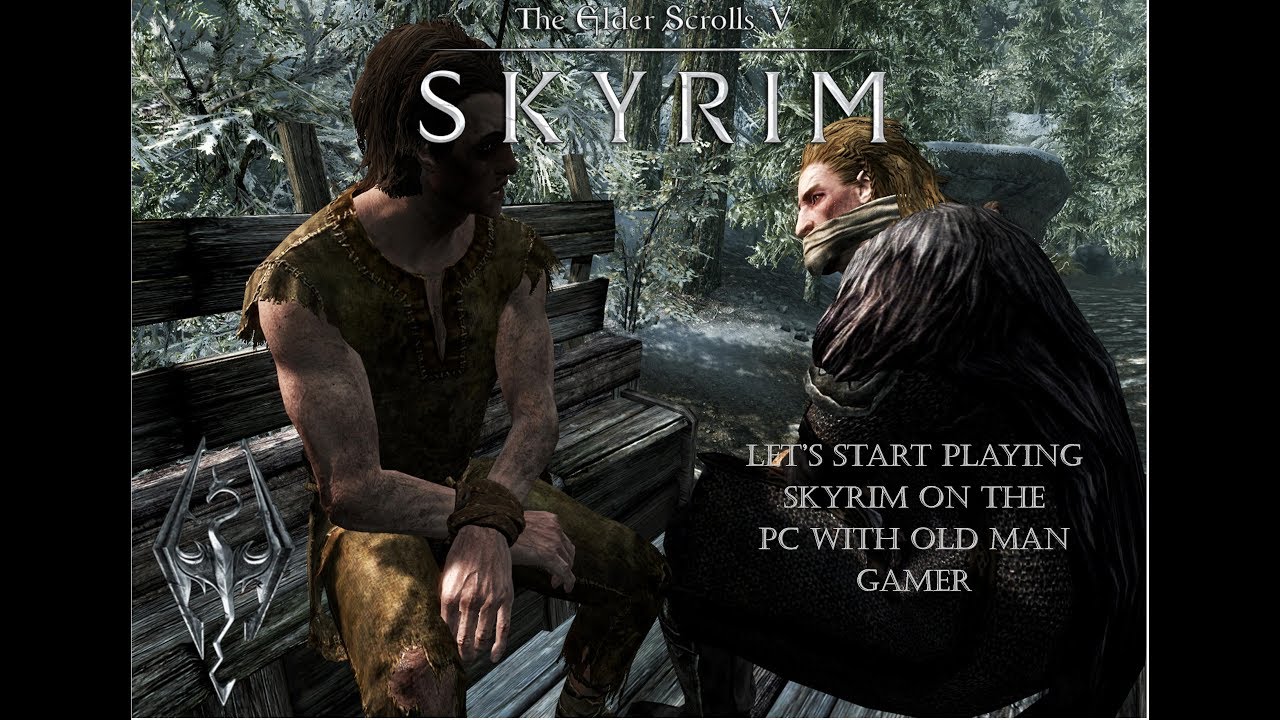 OLD MAN WREAKS HAVOC IN SKYRIM! 57-Year-Old Gamer Shows How It's Done ...